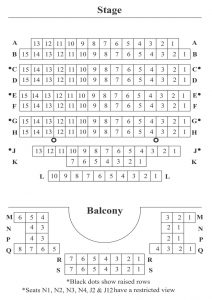 Seating Plan – Playhouse Whitstable